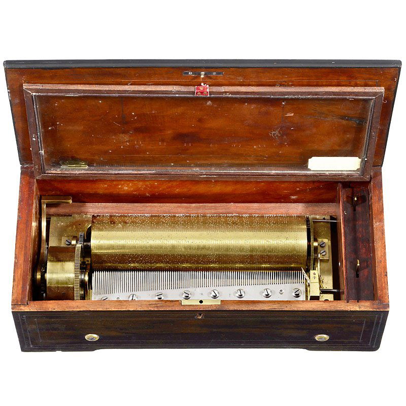 Two Per Turn Cylinder Musical Box, C. 1860