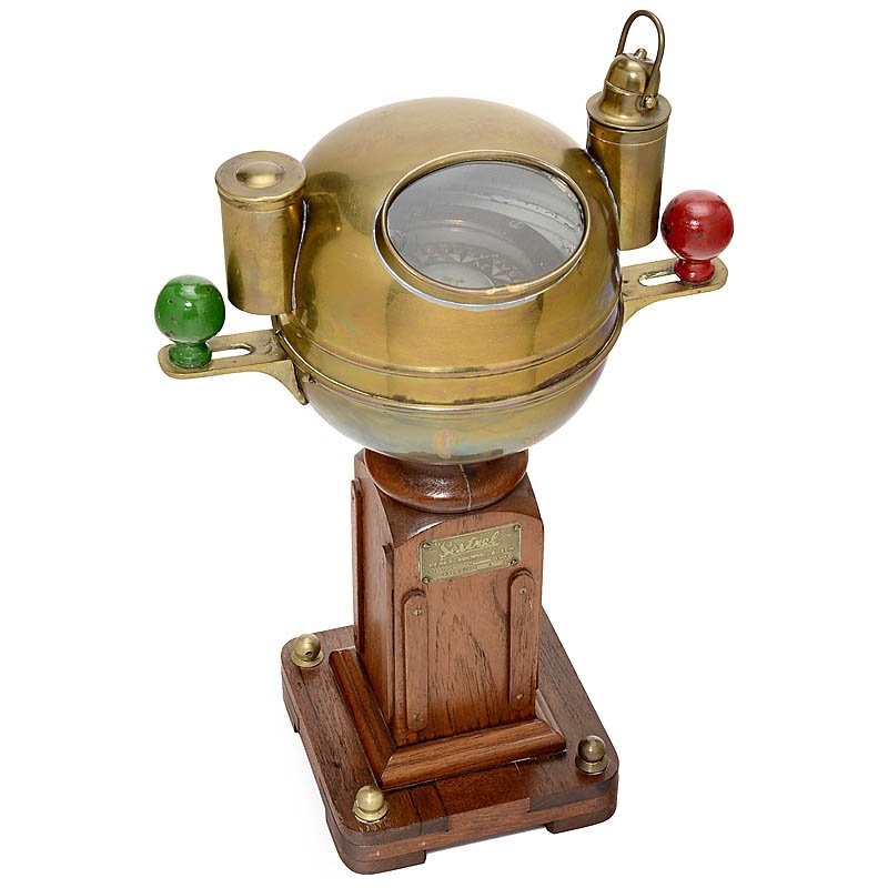 Yacht's Binnacle Compass by Sestrel, Type A, c. 1920