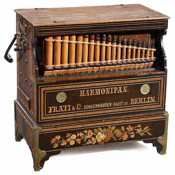 Harmonipan Barrel Organ by Frati, c. 1910 - May 24, 2014 | Auction Team ...