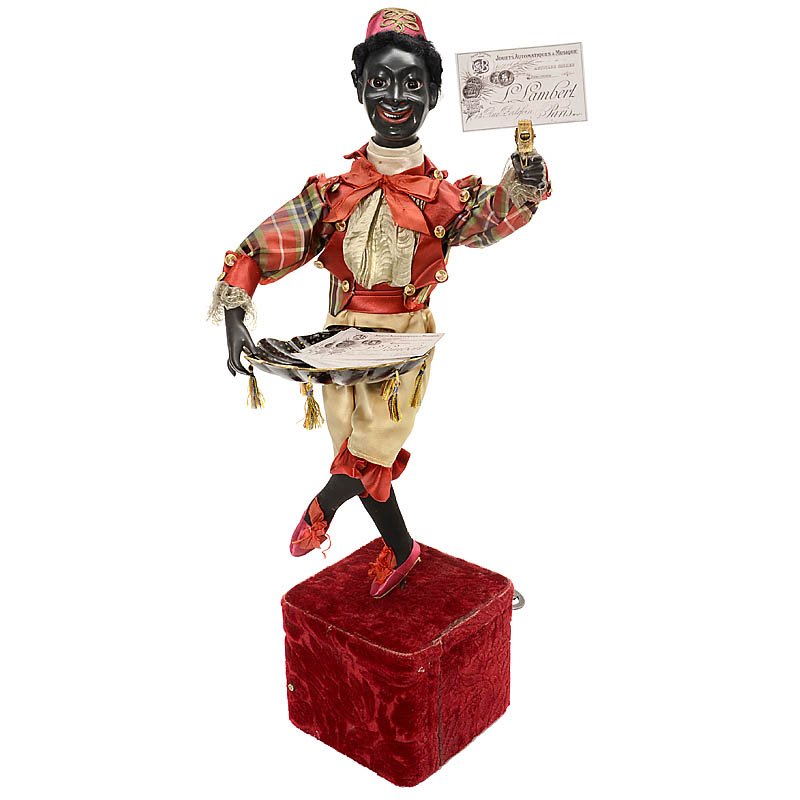 Rare Musical Advertising Automaton by Leopold Lambert,