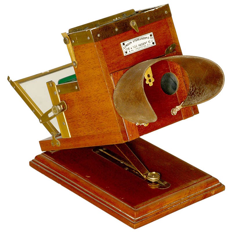 Ives' Kromskop 3-Color Stereo Viewer, 1895
