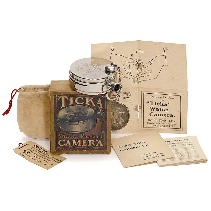 Ticka Watch-Pocket Camera, 1905