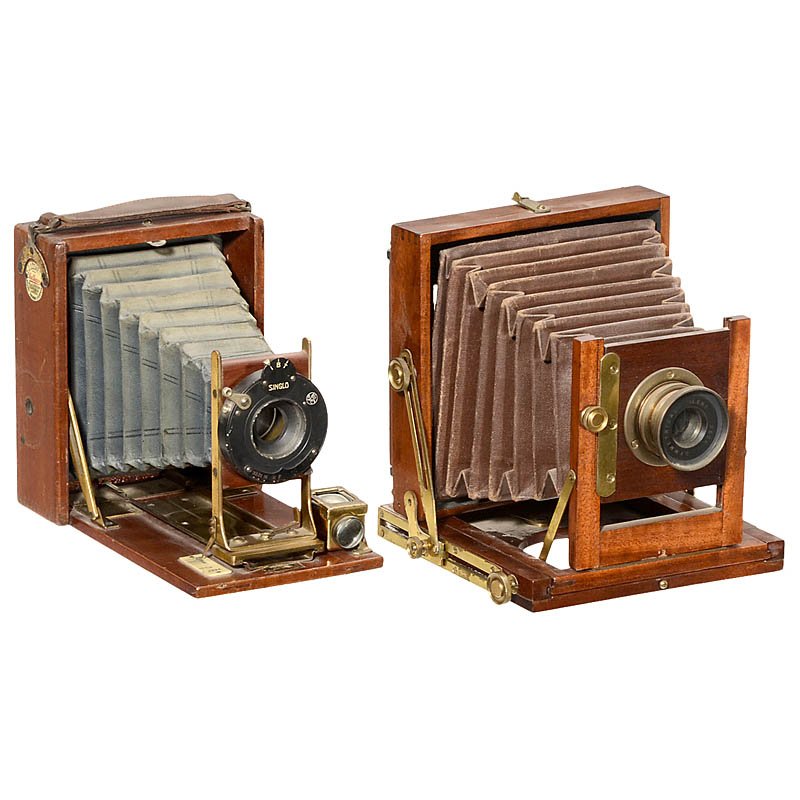 5 Field Cameras, 1880–1910 - Sep 20, 2014 | Auction Team Breker in Germany