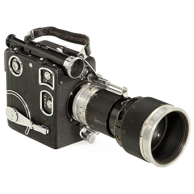Siemens FII 16mm Movie Camera with Vario-Glaukar, c.
