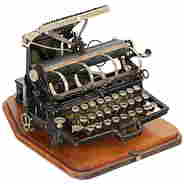 Sholes & Glidden Typewriter, 1873 - Oct 12, 2019 | Auction Team Breker ...