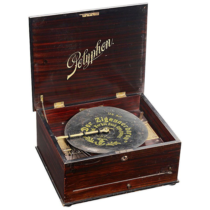 Polyphon Disc Musical Box No. 71G