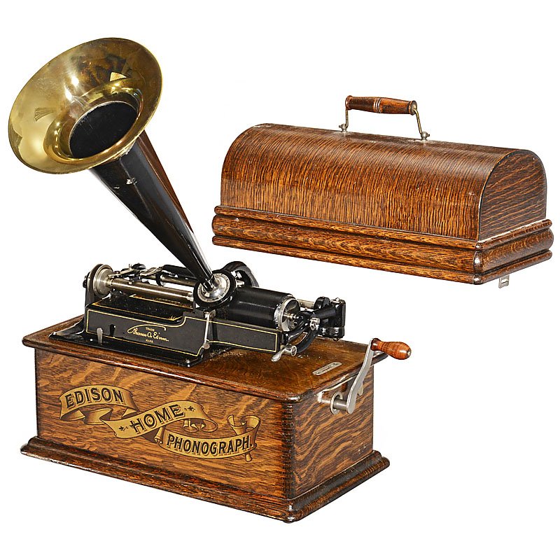 Edison Model B Home Phonograph, c. 1906 - Nov 15, 2014 | Auction Team ...