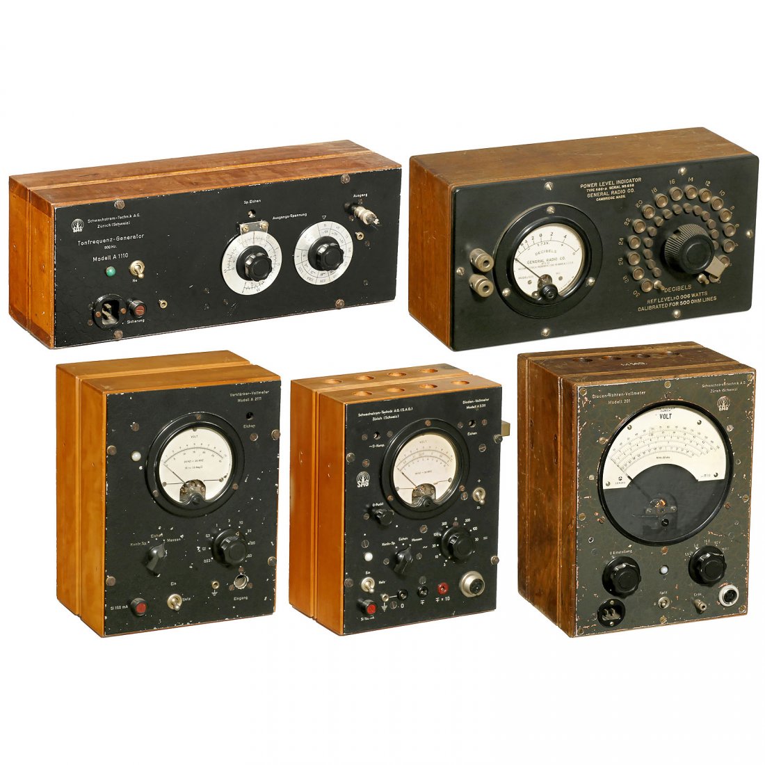 5 Radio Engineering Measuring Devices - Apr 18, 2015 | Auction Team ...