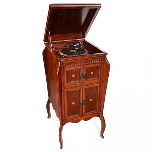 Elegant Garrard Cabinet Gramophone, C. 1925