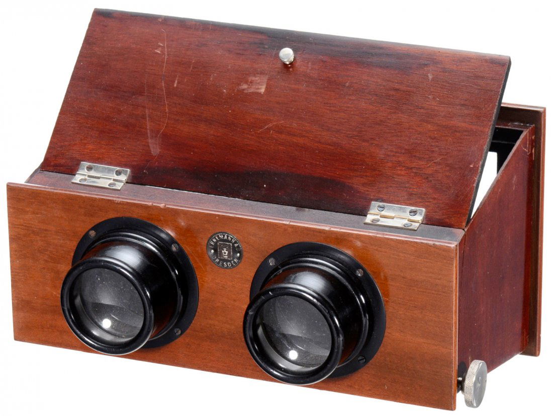 Ernemann 9 x 18 Hand-Held Stereo Viewer, c. 1915