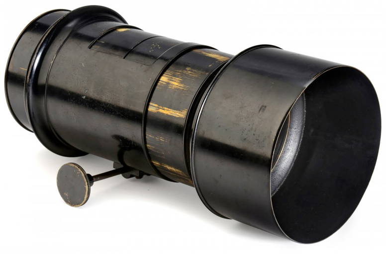 Giant Derogy Petzval Type Portrait Lens, C. 1858