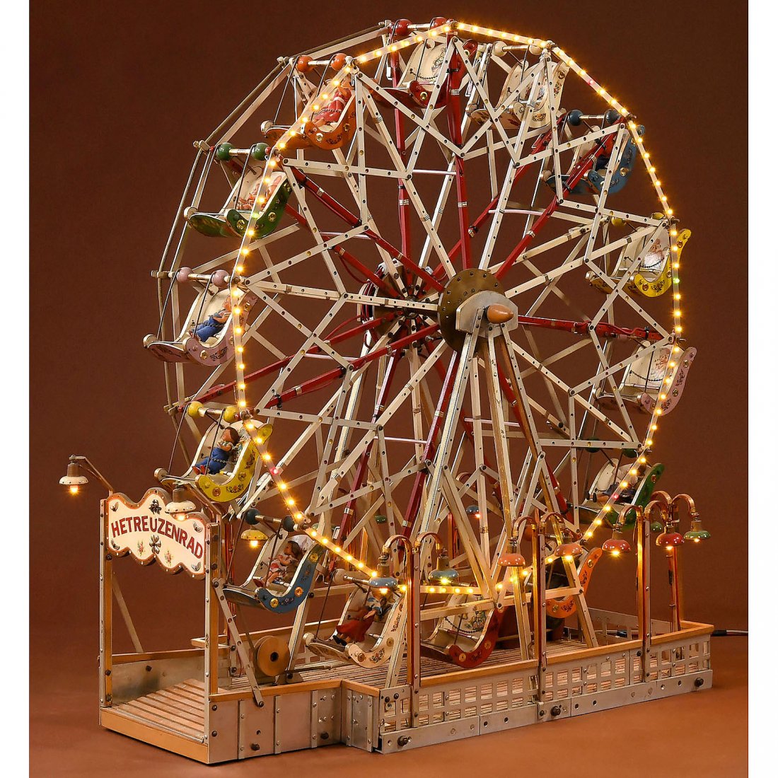 Working Model Of A "ferris Wheel"
