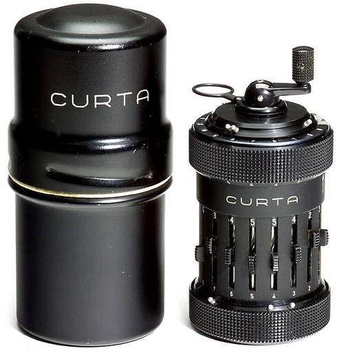 Curta Type I Calculating Machine Calculator