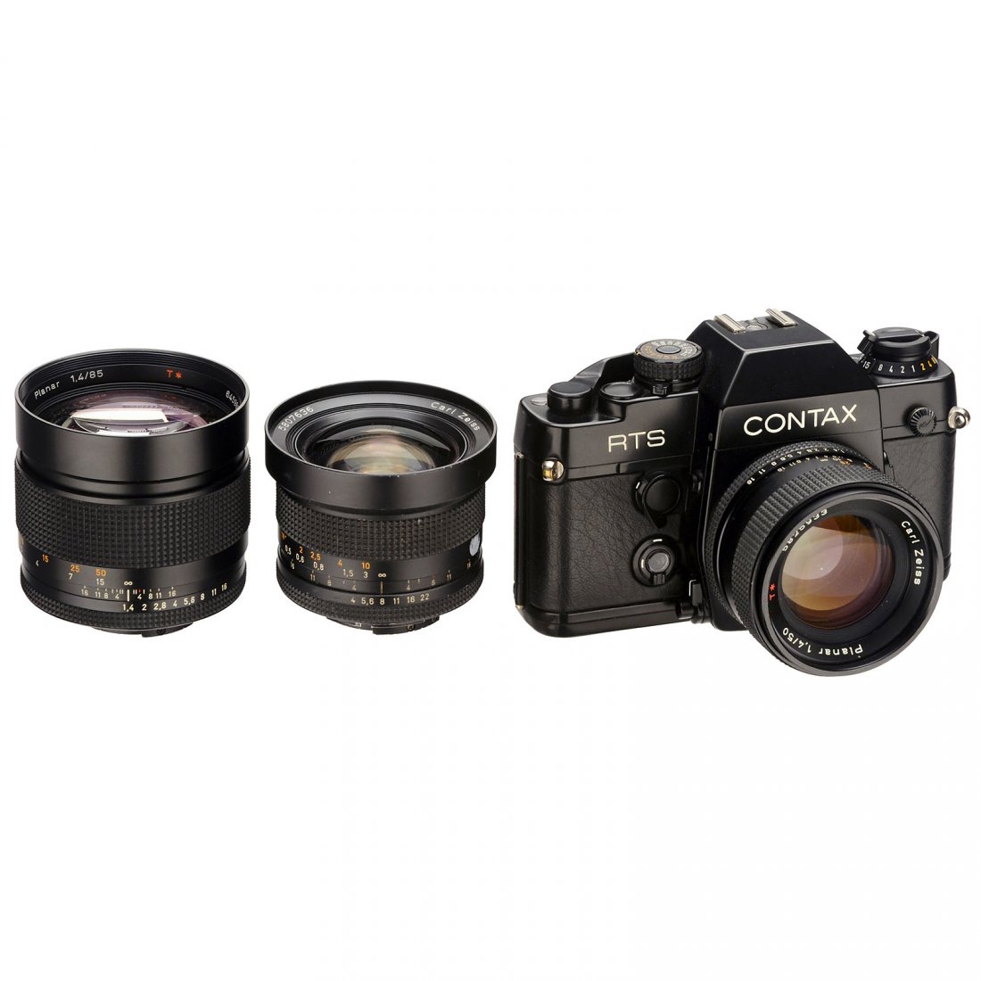 Contax RTS II with 3 Lenses