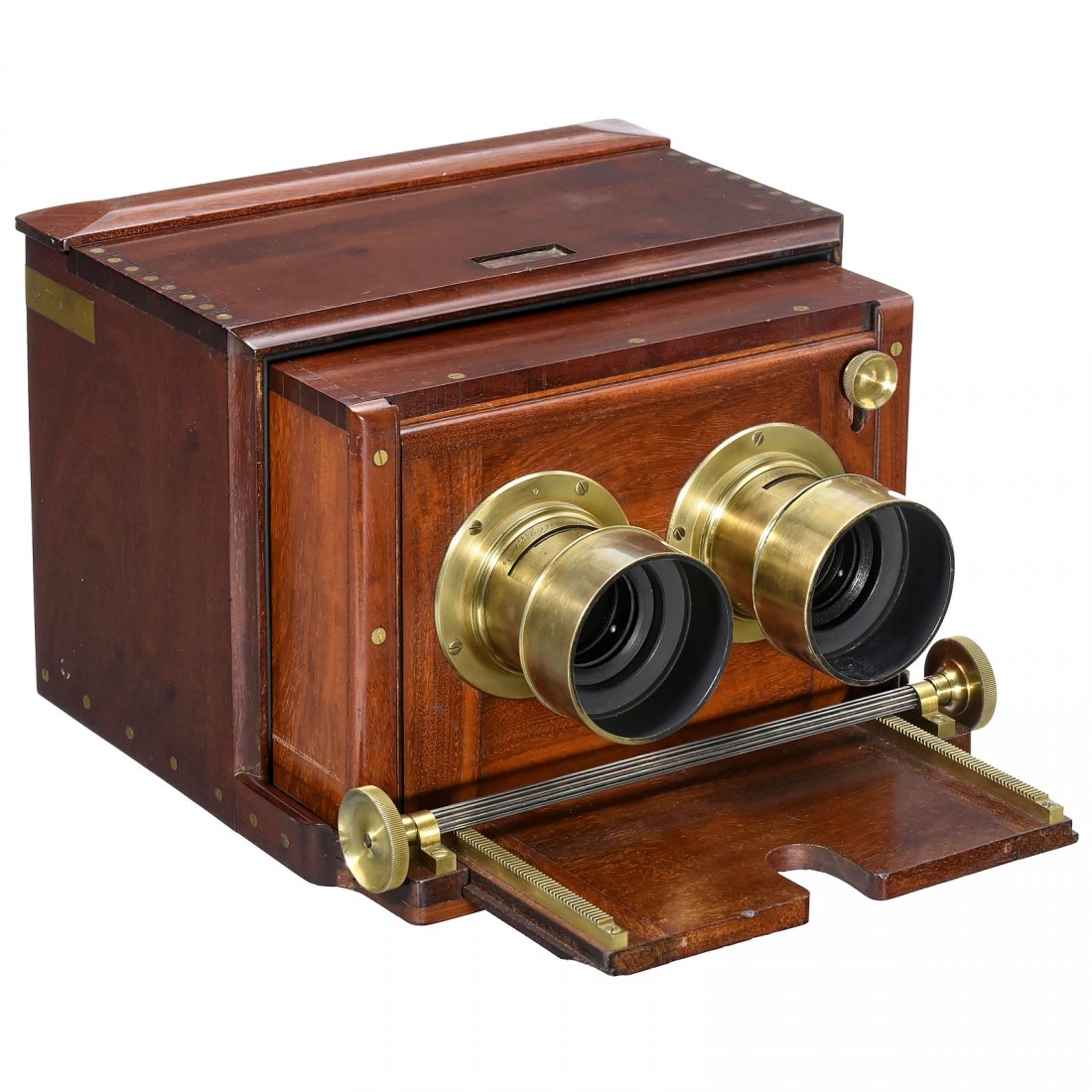 Stereo Wet-Plate Camera by Dallmeyer, c. 1860