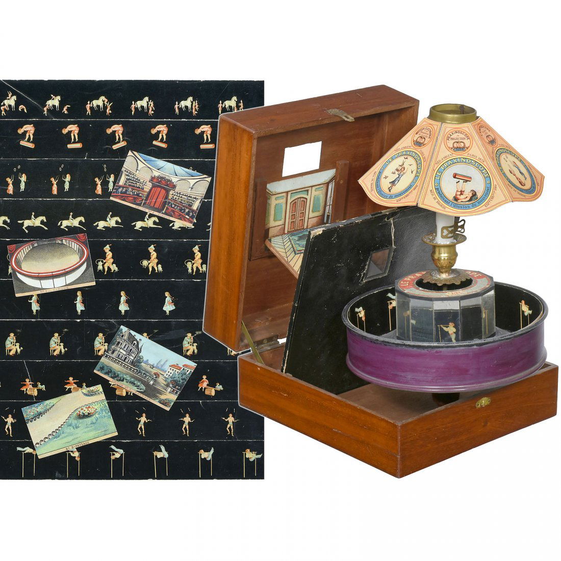 The Original "le Praxinoscope Théâtre D'emile Reynaud,