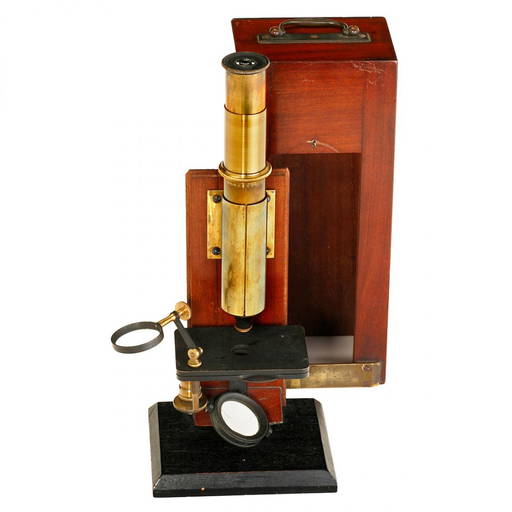 Brass Compound Microscope, C. 1860