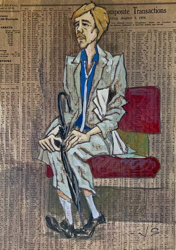 Joseph SOLMAN (1909-2008) Subway gouache (#0047) on Oct 14, 2022 | Art ...