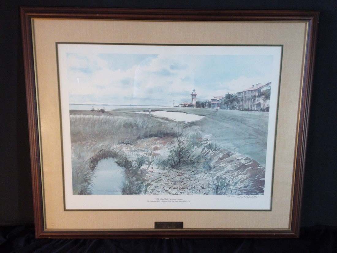 Donald Voorhees signed print