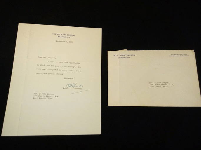 Robert Kennedy Signature