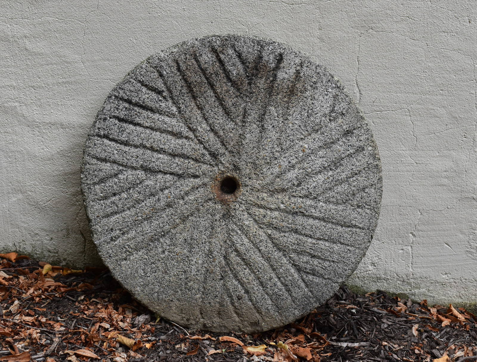 19th Century Quarter Dressed Granite Millstone Auction