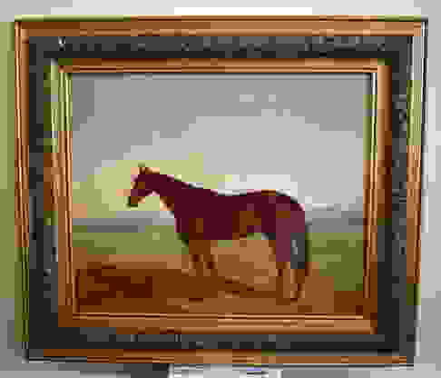 Thomas J. Scott, Kentucky, Portrait Of A Horse Auction