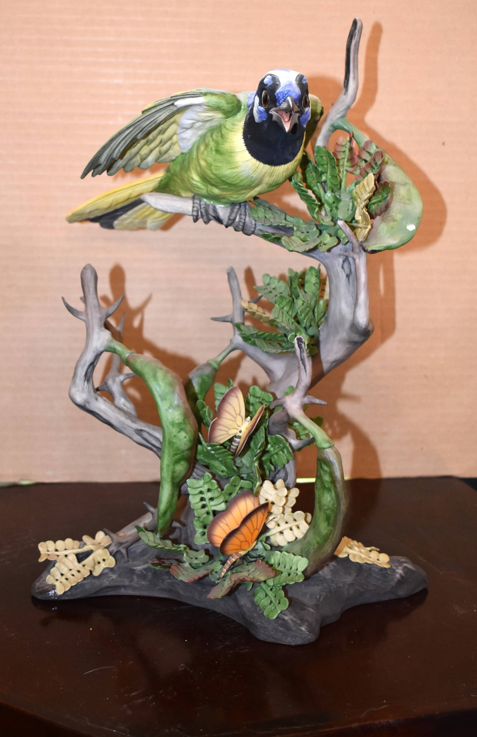 Boehm Green Jay #53 Limited Edition Auction