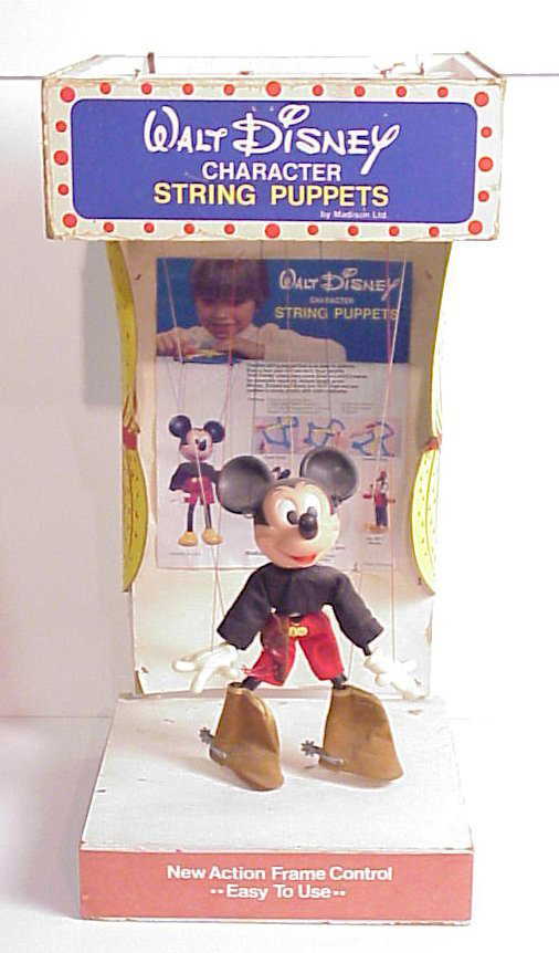 23: Disney Mickey Mouse string puppet electrical store