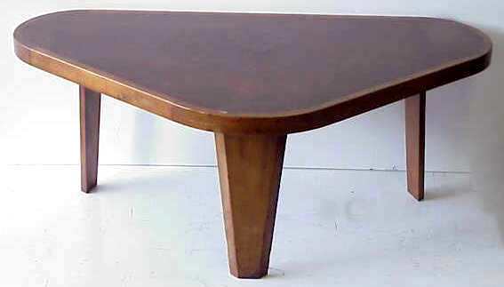 2024: 1950'S END TABLE/LOW THREE LEG TABLE 42'BY 24'BY