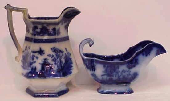 CLEMENTSON FLOW BLUE ORIENTAL PATTERN PITCHER, CH - Sep 26, 2005 | Rose ...