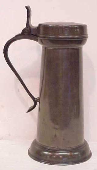 Pewter Church Flagon, C 1660