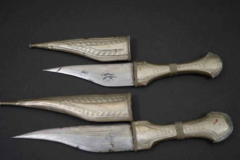 2 Antique Arabic Daggers , Signed