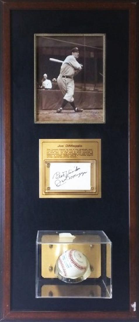 Joe Dimaggio - Signed Memorabilia