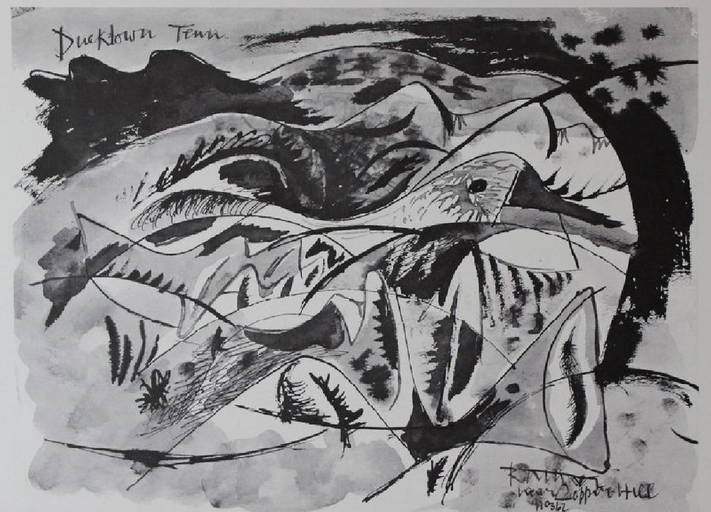 Ducktown Tennessee 1940 Abe Rattner