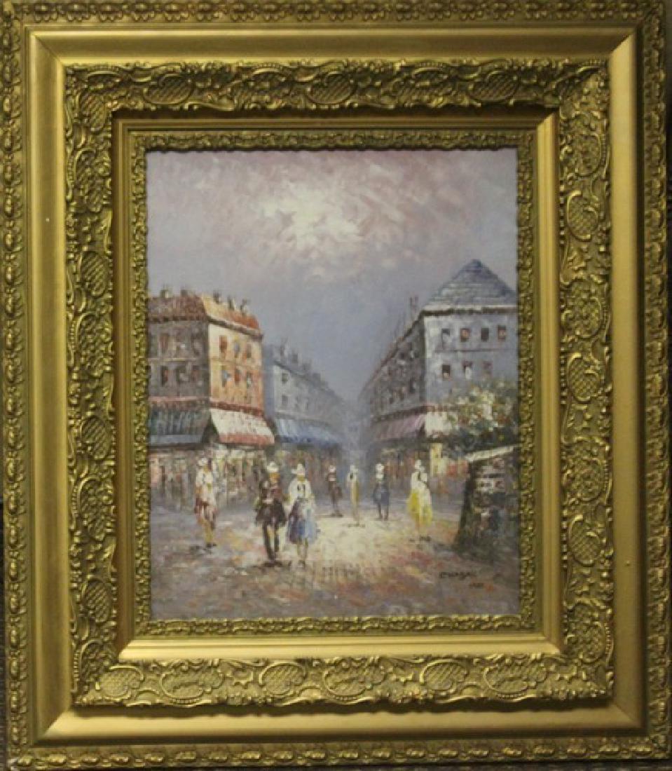 Hand Signed Original Oil on Canvas by Daniel Wall