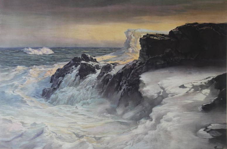 March North Atlantic By Frederick Waugh