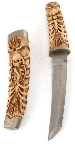 Unique Skull And Bones Dagger