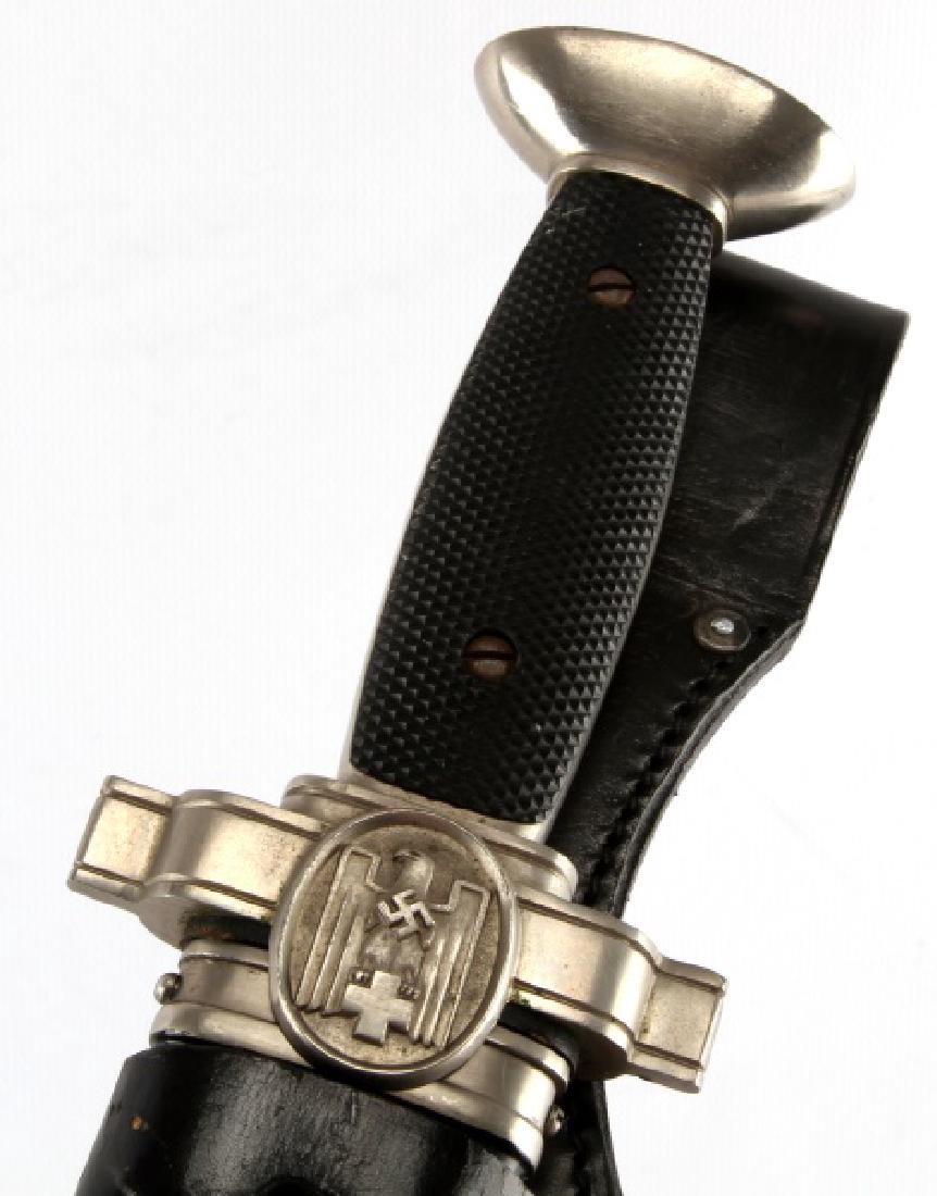 WWII GERMAN THIRD REICH RED CROSS EM DAGGER W FROG