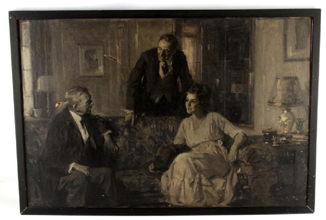 PRUETT ALEXANDER CARTER (1891-1955) ORIGINAL OIL