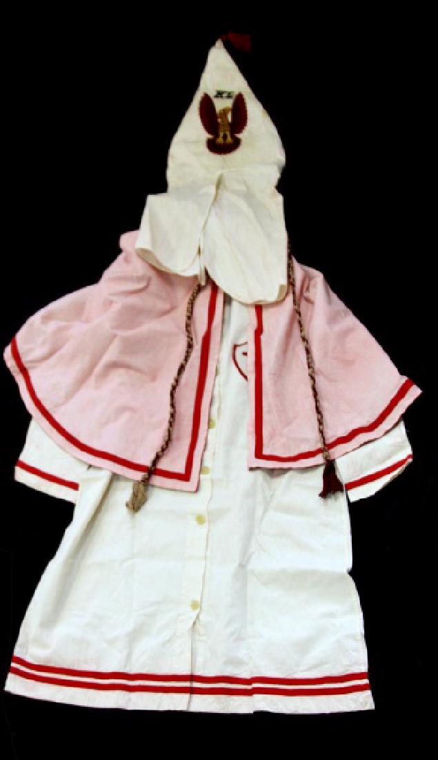 Wkkk Ladies High Rank Kleagle Robe Hat Cape & Belt