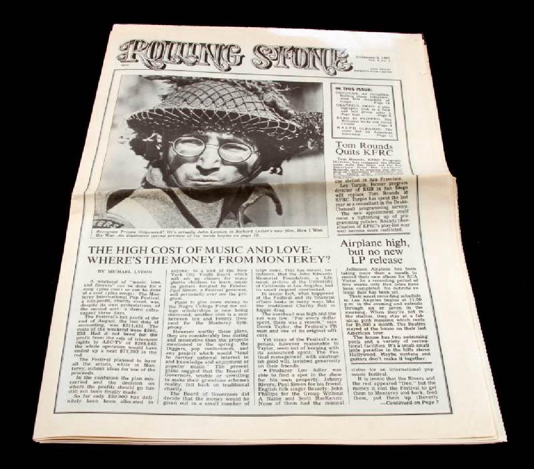 ROLLING STONE FIRST EDITION 86 REPRINT JOHN LENNON