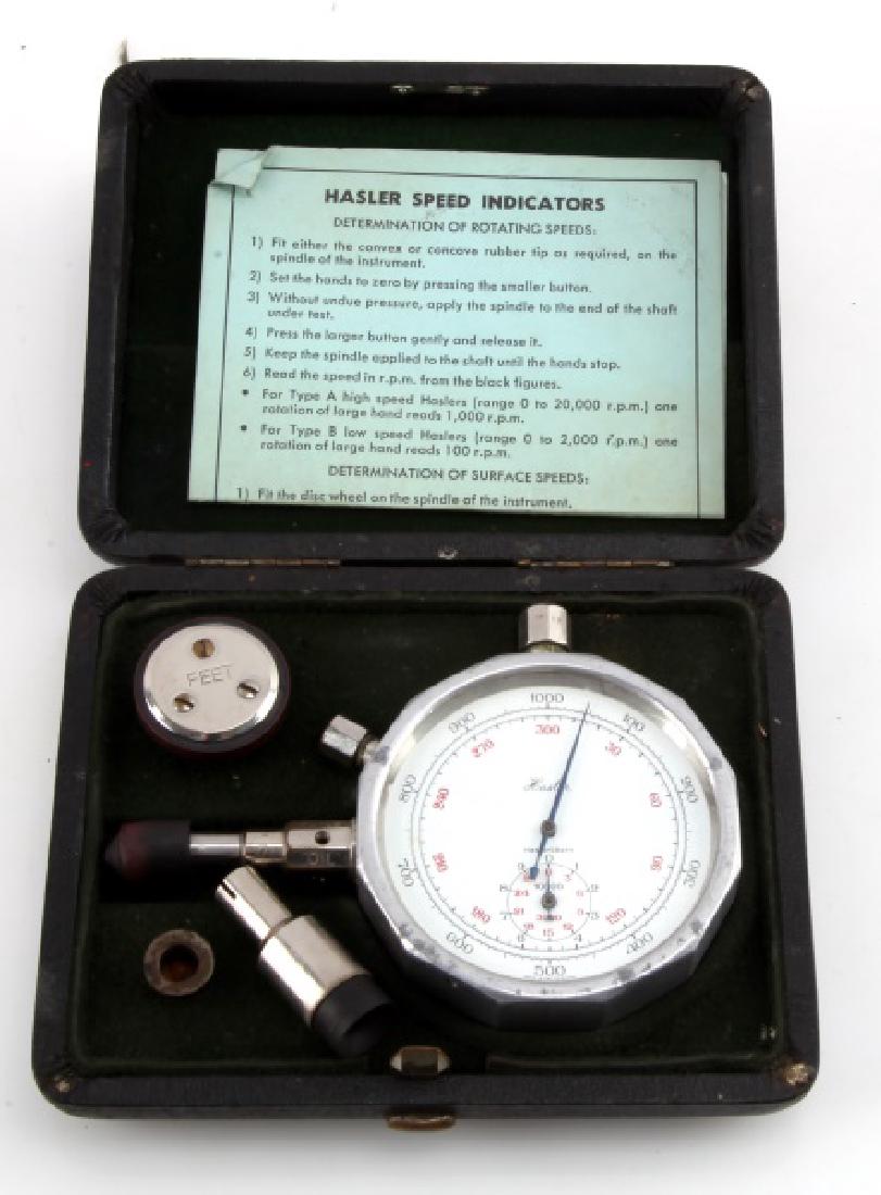 HASLER SPEED INDICATOR MADE IN SWITZERLAND