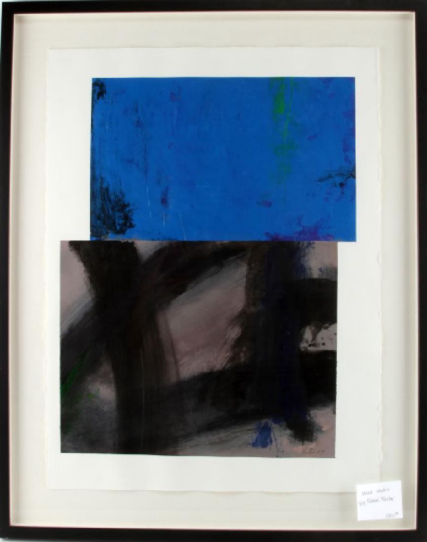 ABSTRACT EXPRESSIONISM ROBERT RECTOR MIXED MEDIA