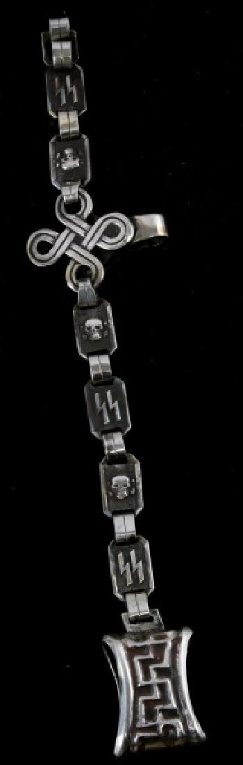 WWII GERMAN WAFFEN SS DAGGER HANGER CHAIN