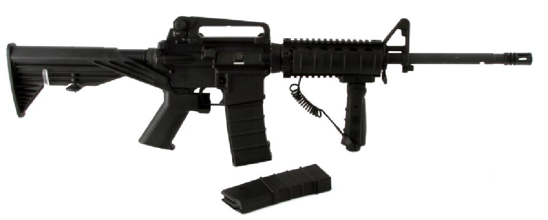 BUSHMASTER AR15 W BUMP FIRE STOCK LASER GRIP MAGS