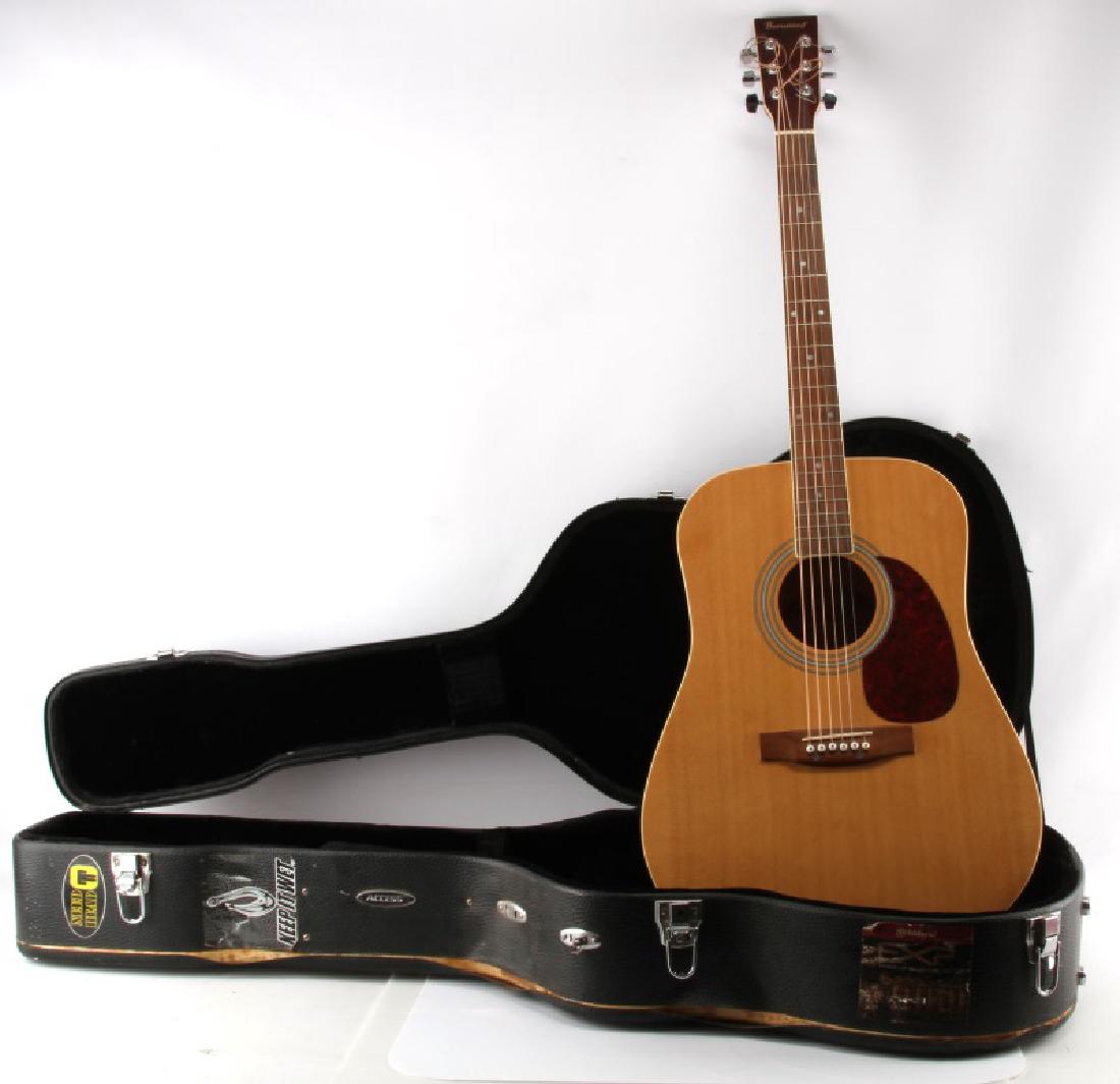 Burswood Acoustic Guitar Model Jw 41f Two Tone