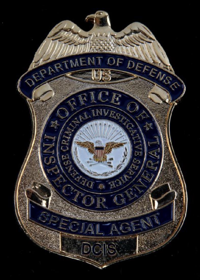OBSOLETE US DOD INSPECTOR GENERAL DCIS BADGE - Aug 17, 2017 ...