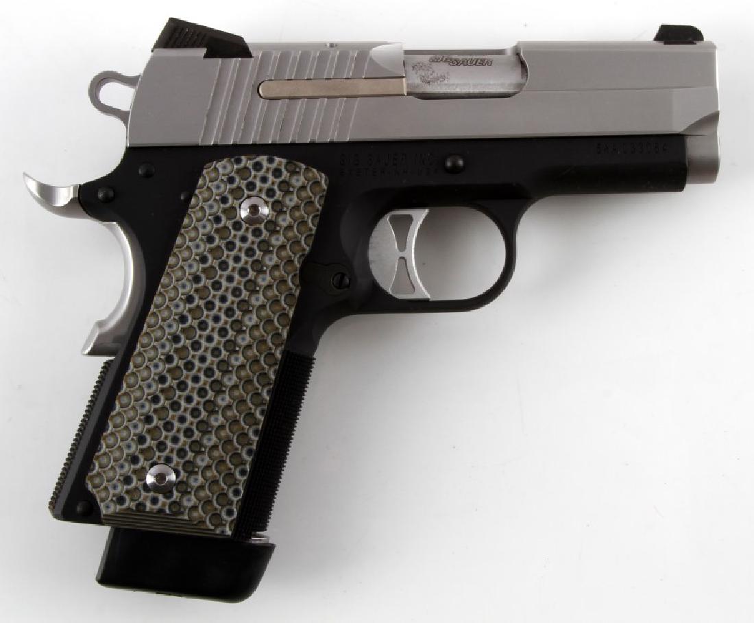 SIG SAUER 1911 COMPACT .45 ACP AUTOMATIC PISTOL
