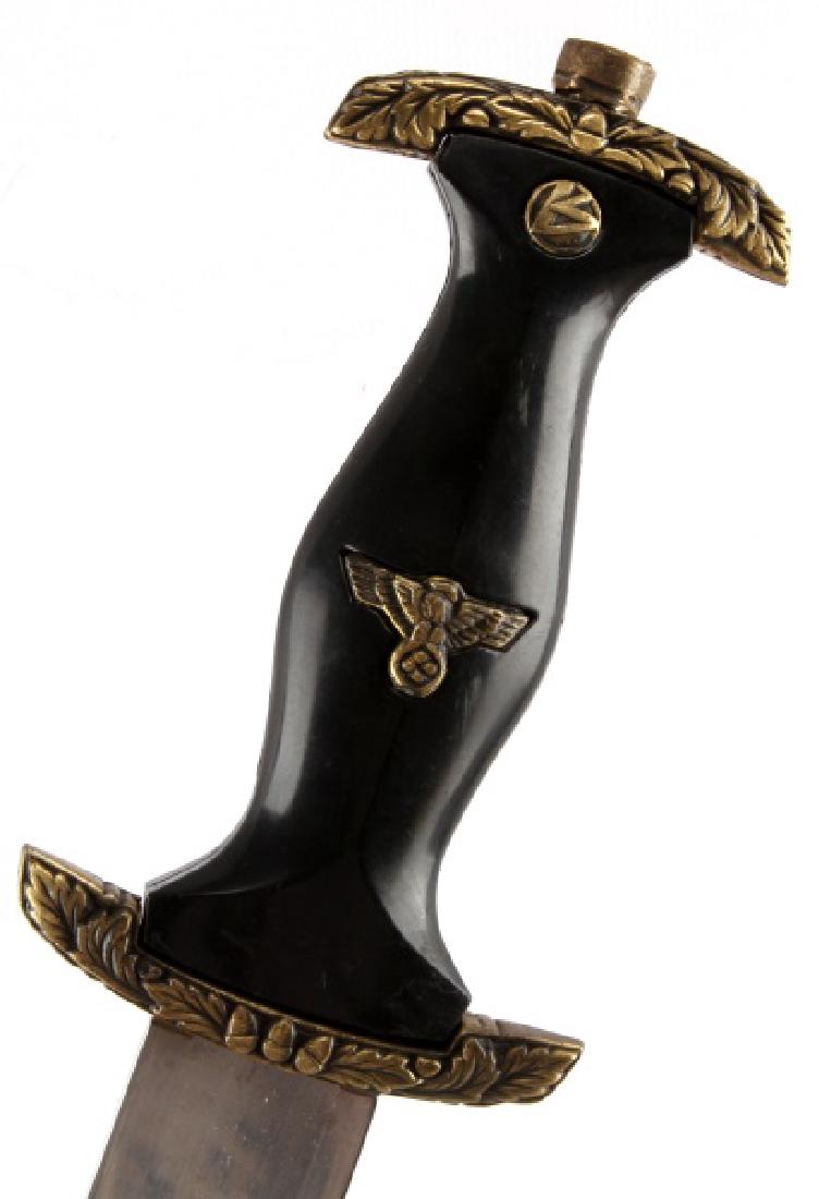 REPRO GERMAN WWII SS DAGGER W SCABBARD