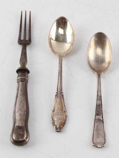 Heinrich Himmler Silver Flatware German Wwii